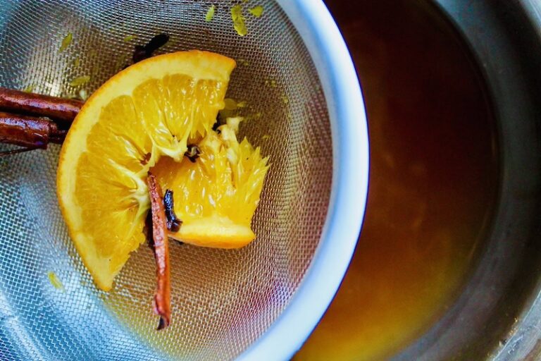 Cozy Orange Spiced Tea Recipe with Rum | Warm Fall Cocktail With Rum