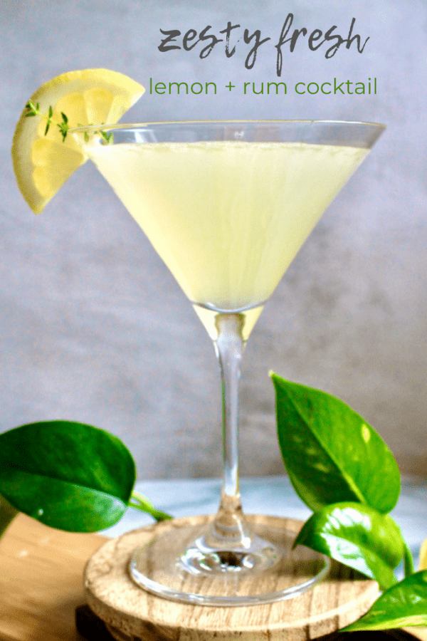 Fresh Lemon and Rum Cocktail | RED WINE DRAGONS