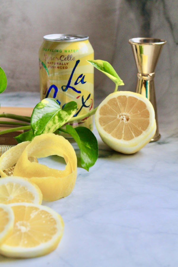 Fresh Lemon and Rum Cocktail | RED WINE DRAGONS