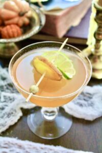 Spooky Haunted Mansion Cocktail | Spiced Halloween Drink with Bourbon