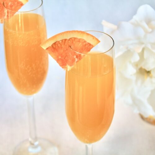 3-Ingredient Sunny Mango Mimosa Recipe To Sip at Brunch