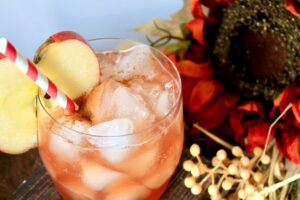 Maple Apple Cranberry Fall Bourbon Cocktail Recipe