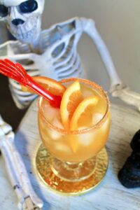 Easy Spiked Skeleton Juice Vodka Halloween Cocktail