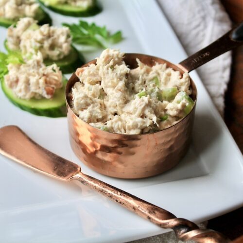 Easy Creamy Tuna Salad Recipe with Canned Tuna