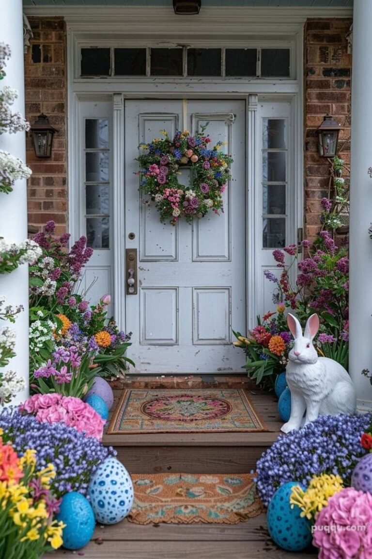 14 DIY Easter Porch Decor Ideas That Will Bring On Spring