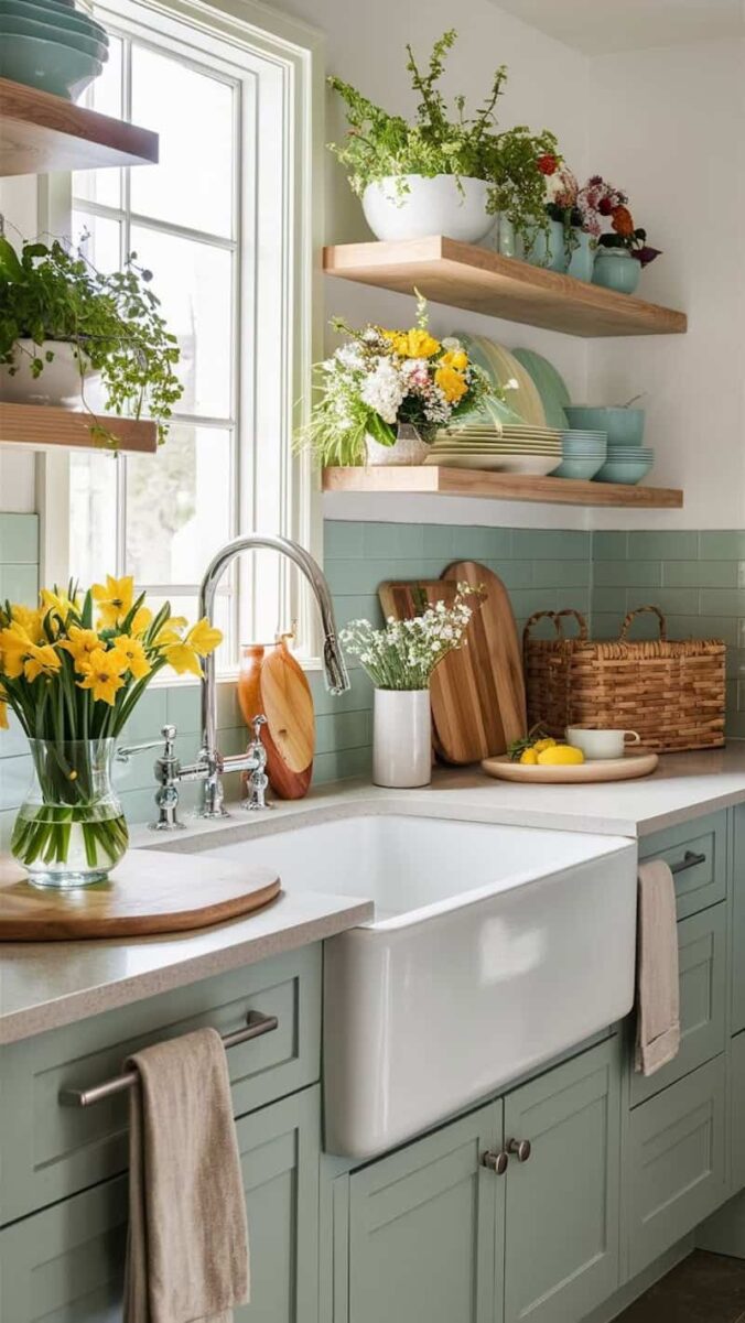 20 Easy Summer Kitchen Ideas for a Fresh Colorful Space